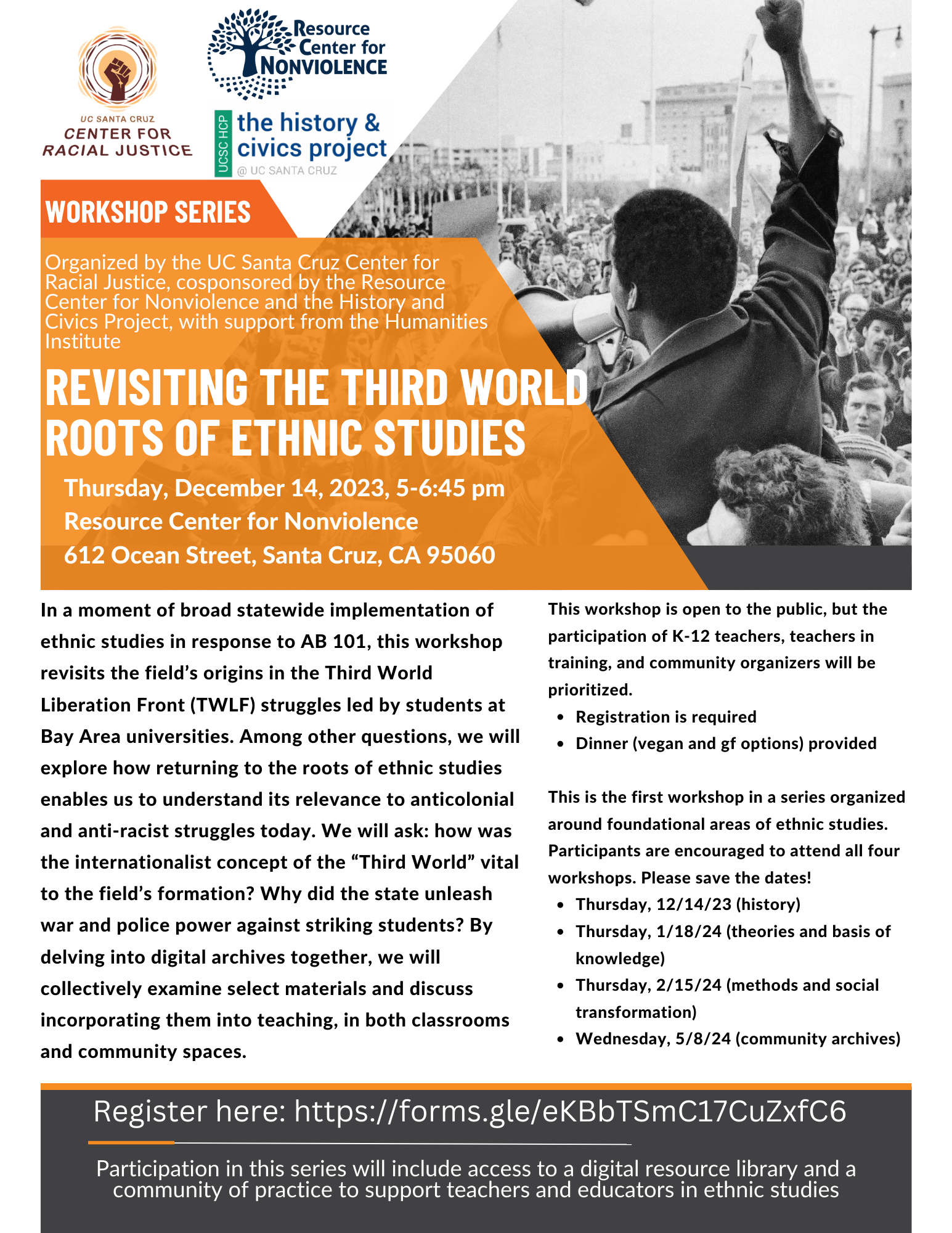 Revisiting the Third World Roots of Ethnic Studies - Resource Center ...
