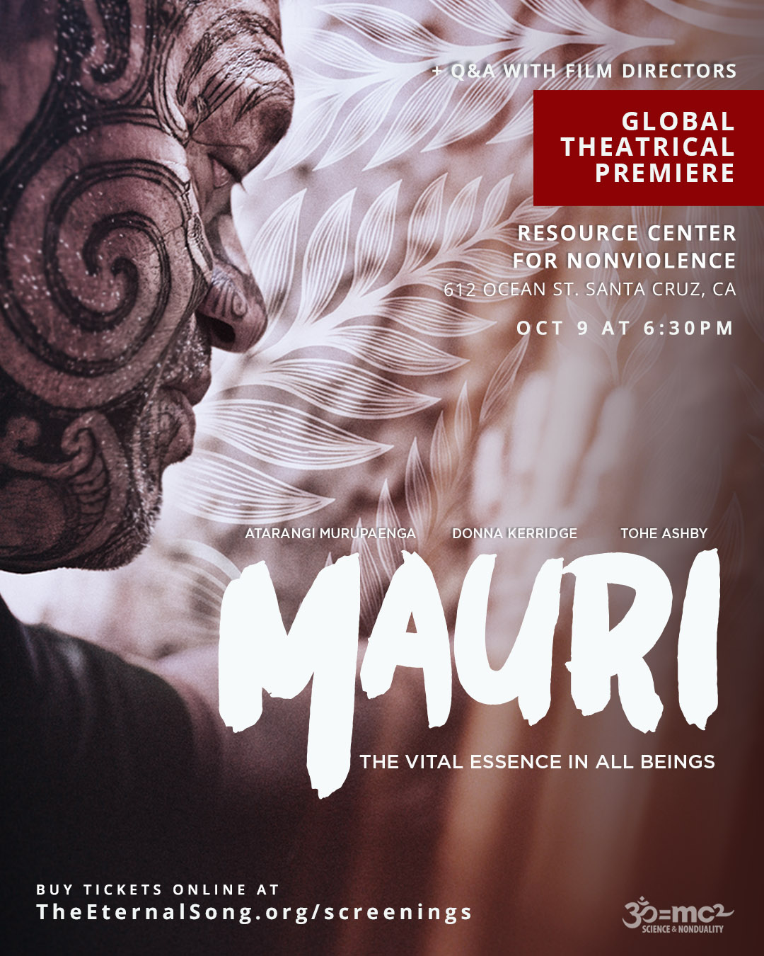 Santa Cruz film premiere: Mauri: The Vital Essence in All Beings ...